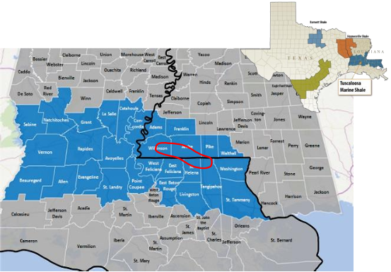The Tuscaloosa Marine Shale | Australis Oil & Gas